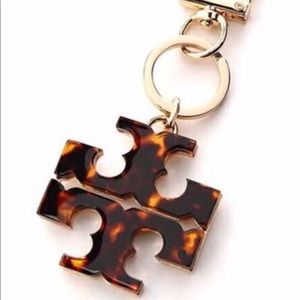 Tory Burch | Accessories | Tory Burch Nwt Tortoise Double T Key Chain ...